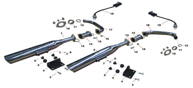 Exhaust Flange Diablo Motorcycle – Hunter Motorcycles